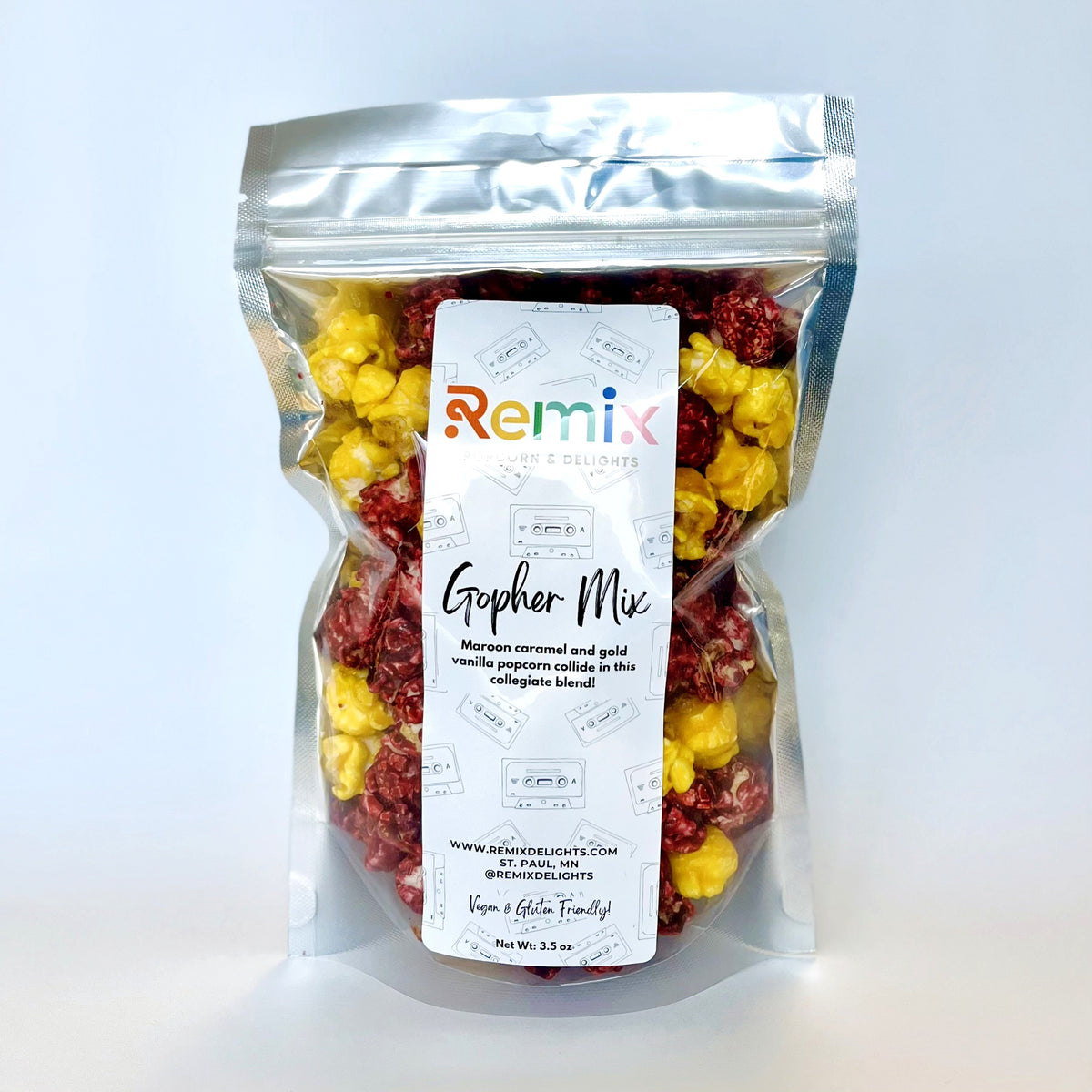 Gopher Mix: Caramel & Vanilla Popcorn - Individual Bag - Market Exclus ...