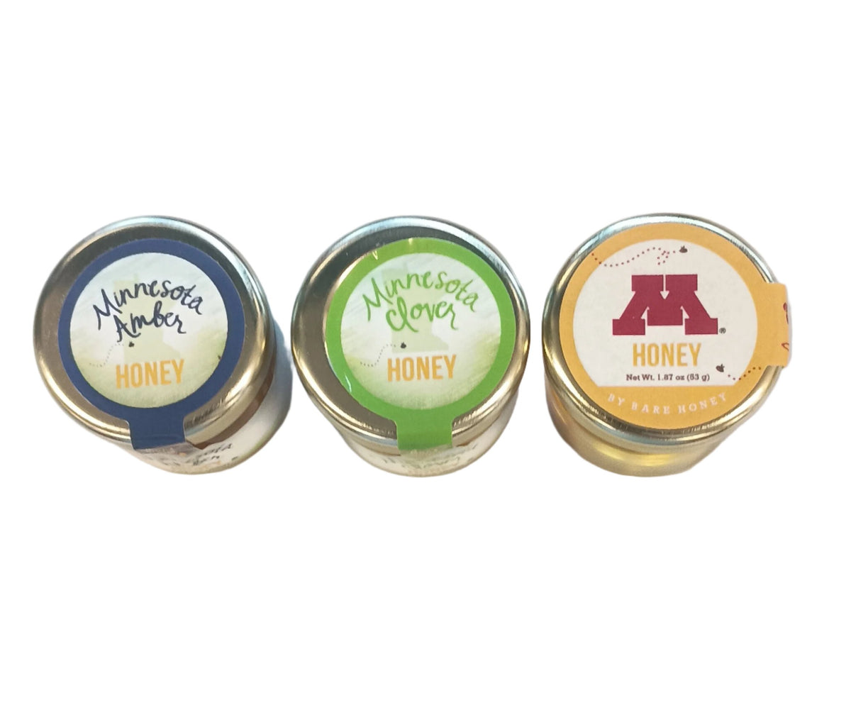 Minnesota Honey - Mini 1.87 oz Jars - Assorted Varieties – MN Alumni Market