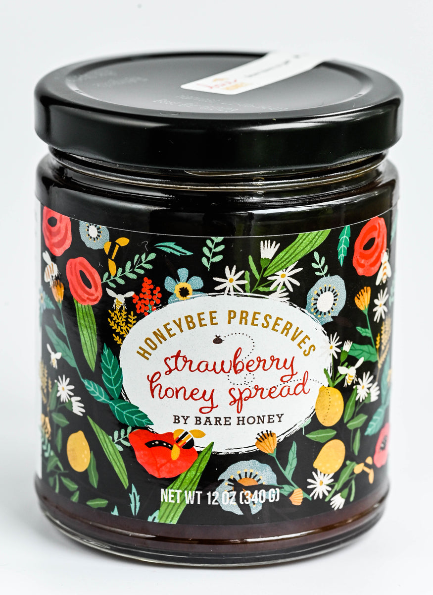Strawberry Honeybee Preserves - 12 oz Jar – MN Alumni Market