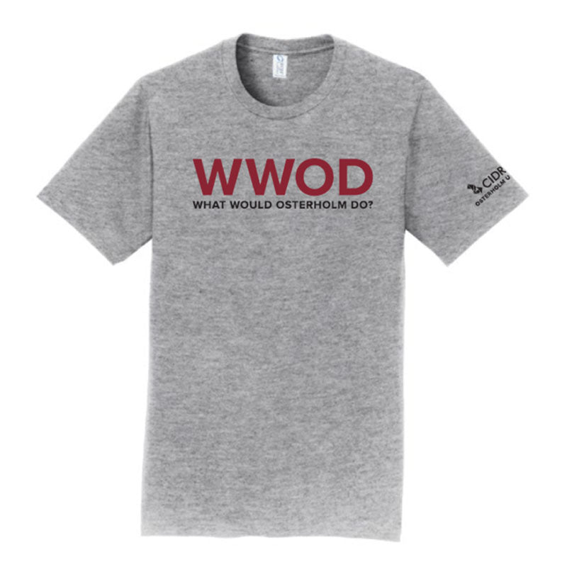 CIDRAP WWOD What would Osterholm do? T-shirt – MN Alumni Market