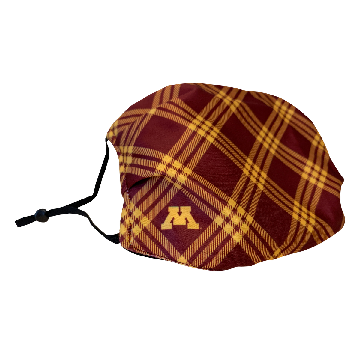 MN Reusable Face Mask - Maroon and Gold Plaid – MN Alumni Market