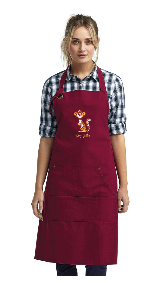 Vintage Goldy "Stay Golden" BBQ Apron – MN Alumni Market