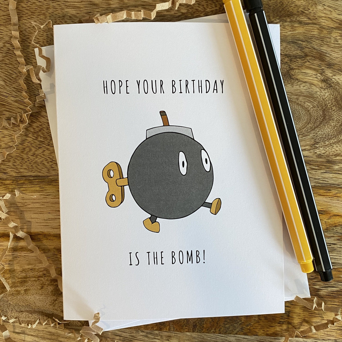 Birthday is the Bomb Greeting Card – MN Alumni Market